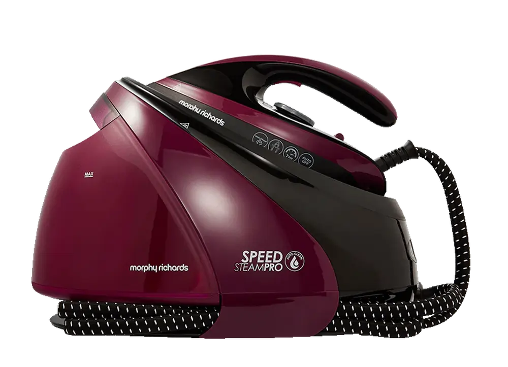 Morphy Richards 332102 SpeedSteam Pro Steam Generator Iron, Purple ...