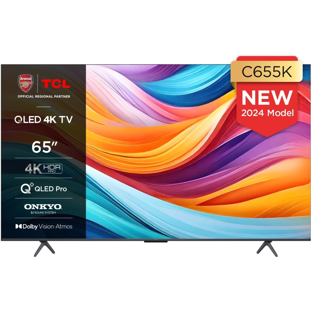 TCL 65C655K 65inch QLED 4K Ultra HD Smart TV