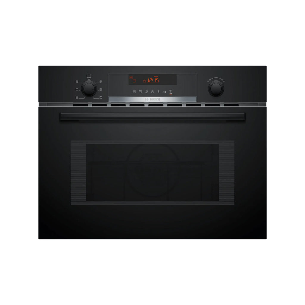 Bosch CMA583MB0B Series 4 Built-In Combination Microwave Oven with Hot ...
