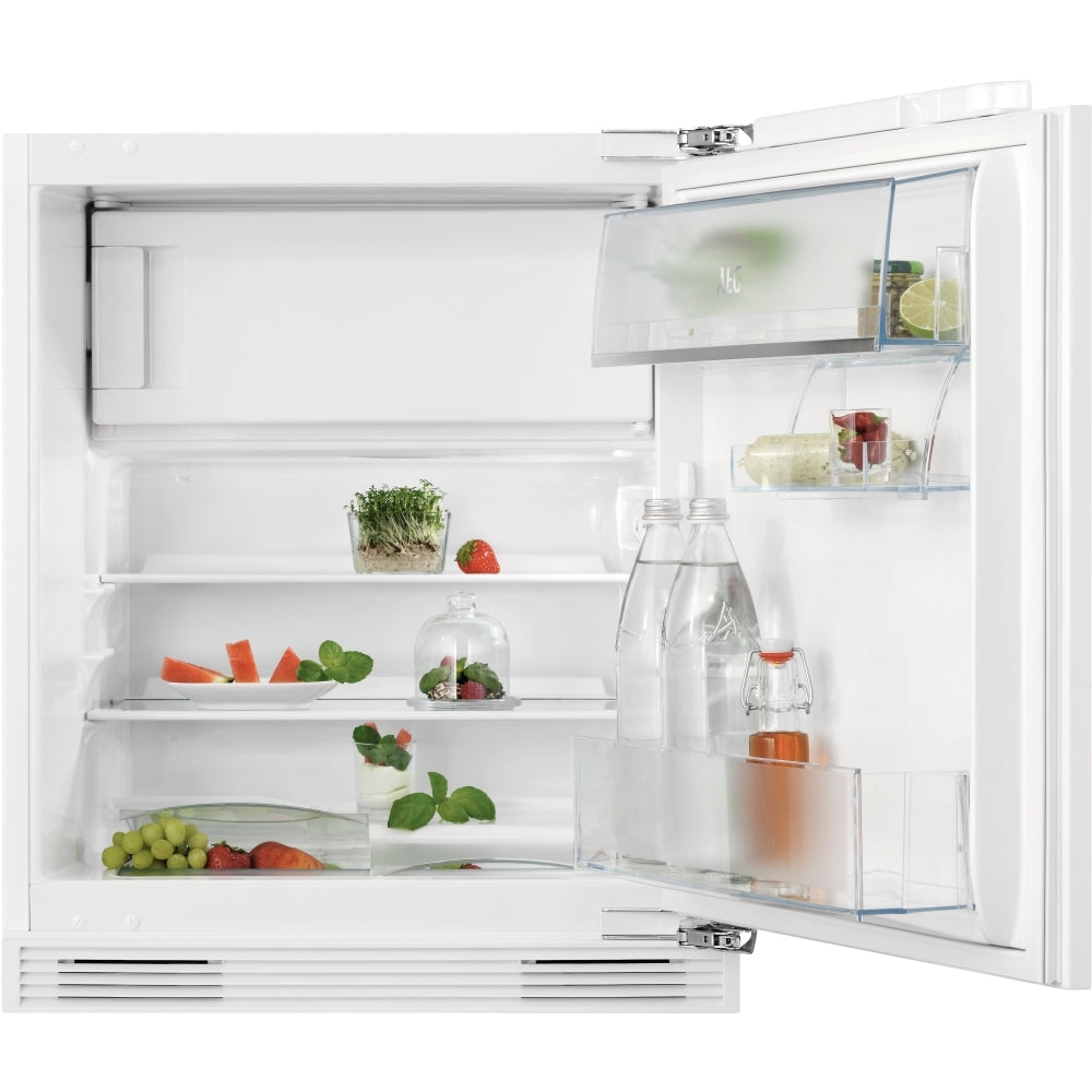 AEG NSF6I82EF Fully Integrated Fridge Icebox with Fixed Hinge,E Rated ...