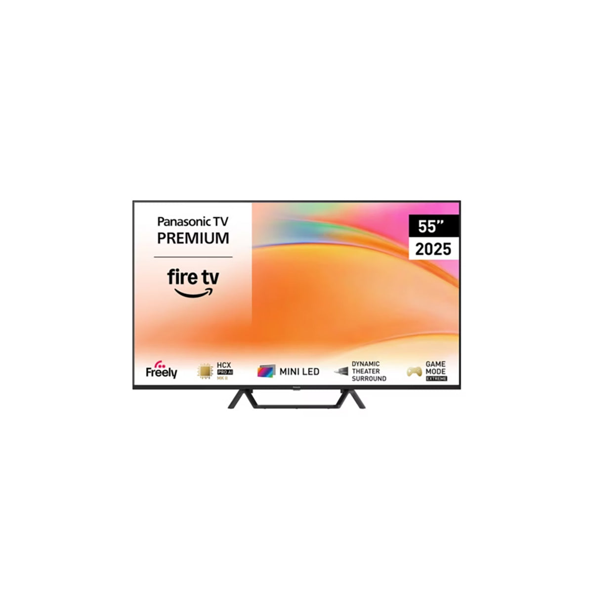 Panasonic TV55W95BEB 55 Inch Mini LED 4K HDR Smart TV, Fire TV, HCX Pr