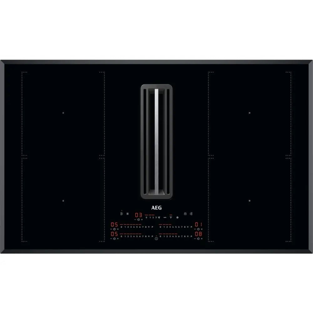 AEG CCE84751FB Venting Hob - Black | Atlantic Electrics