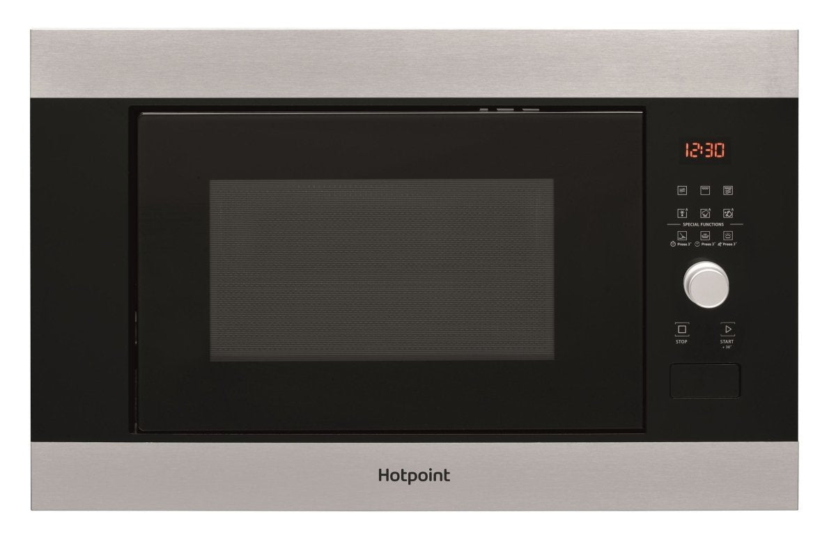 Hotpoint MF25GIXH Built In Microwave With Grill - Stainless Steel ...