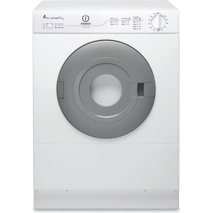 Indesit NIS41V 4kg Freestanding Front Vented Tumble Dryer - White ...