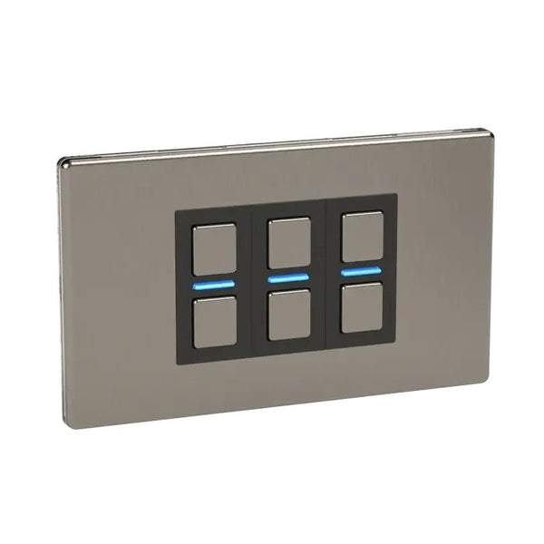 Lightwave LP23MK2 Smart Dimmer with Energy Monitoring, 3 Gang ...