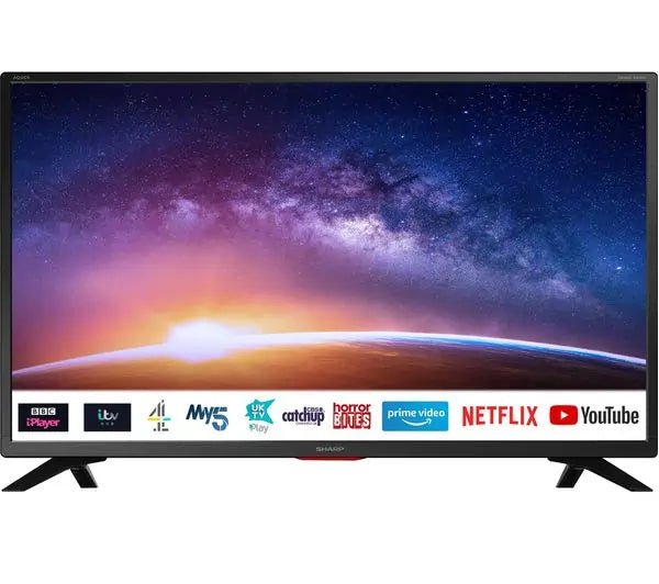 Sharp 1TC32EE7KF2FB 32 Inch Smart HD Ready LED Television - Black ...